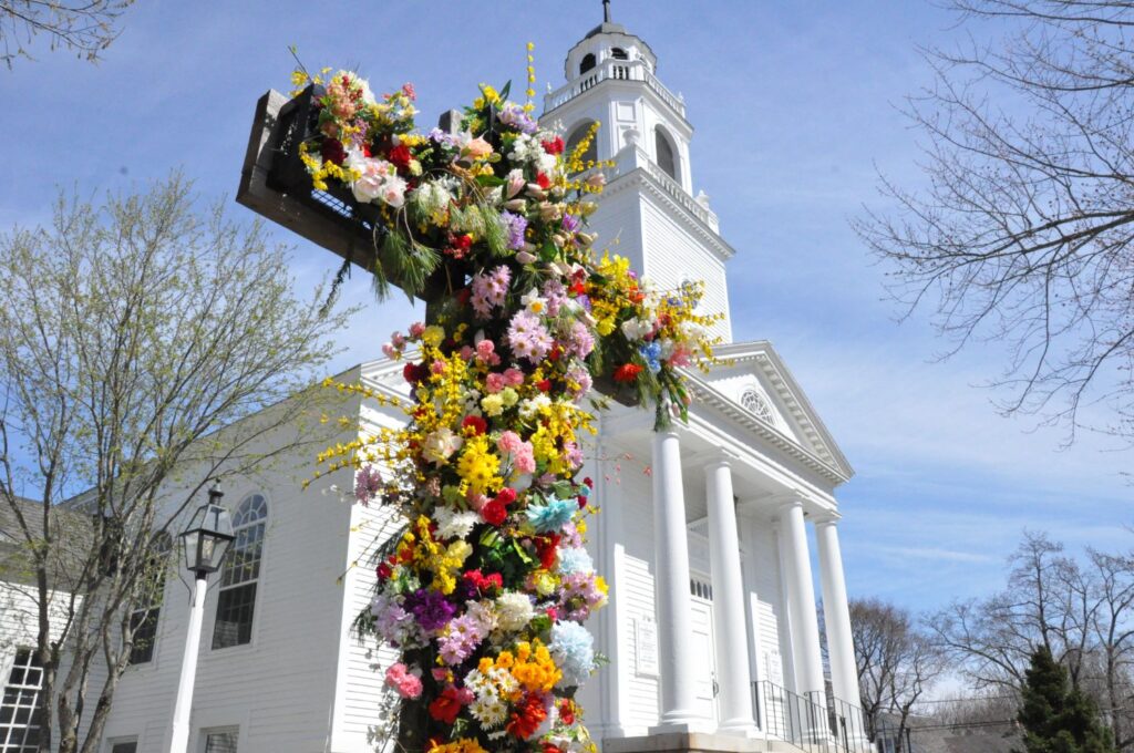 Easter Flowering Cross – Congregational Church of Hollis